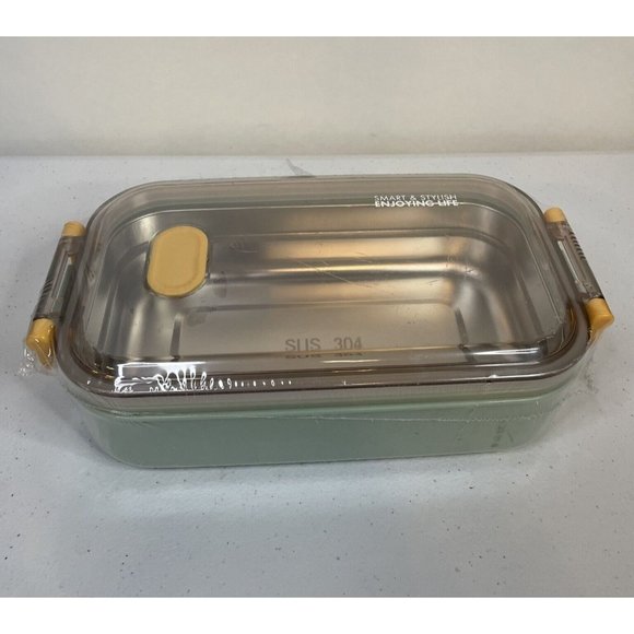 Bento | Kitchen | Sus 34 Thermal Bento Box Lunch Single Layer Container ...